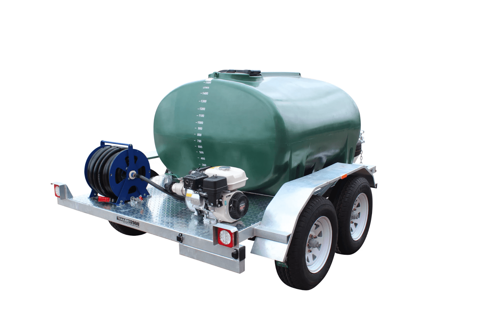 How does a water cart trailer work? | Trailer 2000